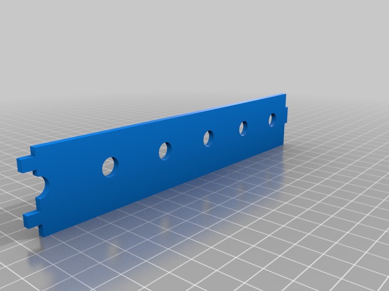 Modular Hobby Paint Rack - Large Straight | 3D models download ...