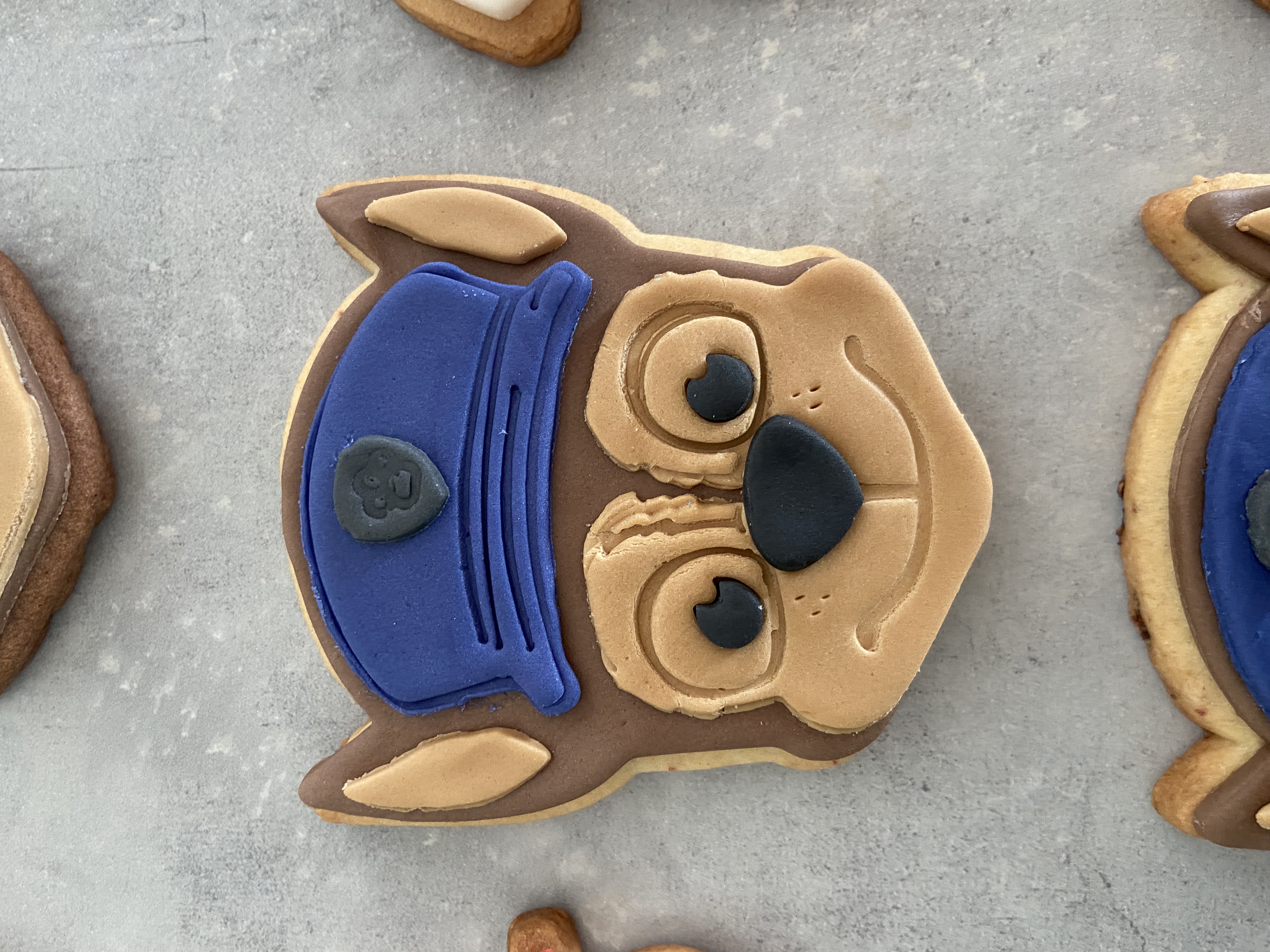 Paw Patrol Chase Cookie / Sugar Paste Cutter | 3D models download ...