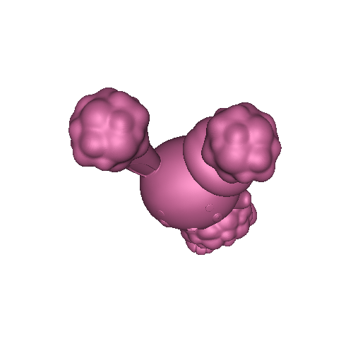 Characters & Creatures STL Download - Pokemon Buneary #427 - Ready for ...