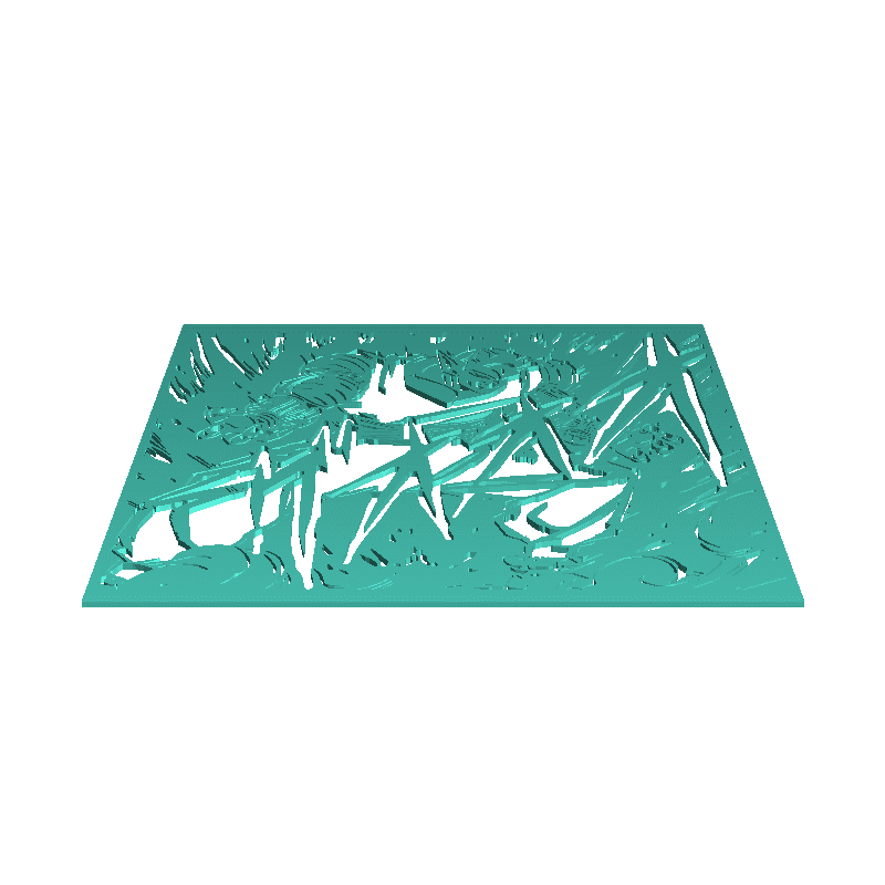 Piccolo stencil | 3D models download | Creality Cloud