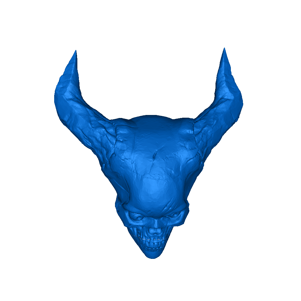 Free Characters & Creatures STL Download - Hellbeast Headby Russell J ...