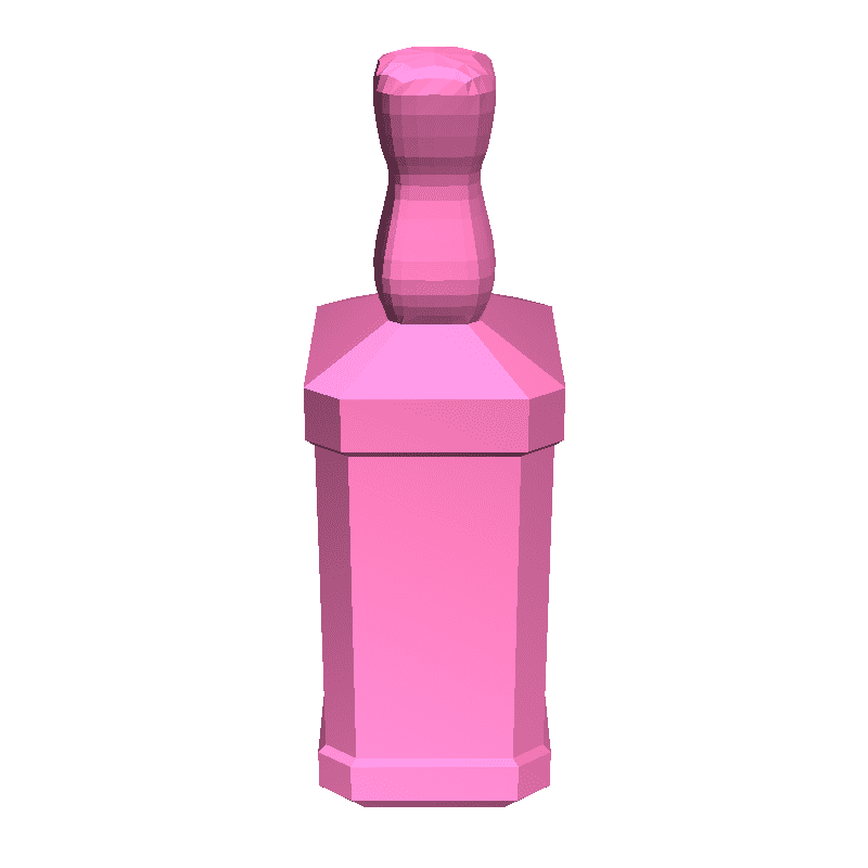 Free Industrial Design & Prototypes STL Download - Low Poly Whiskey ...