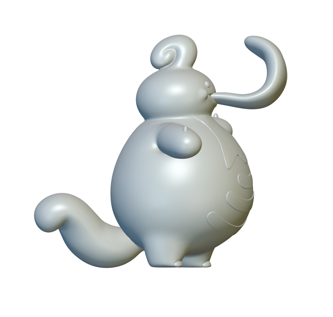 Pokemon Lickilicky #463 - Ready for 3D Printing! | 3D models download ...