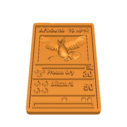 3D Printer Files | 3MF File | Card Pokémon | Creality Cloud