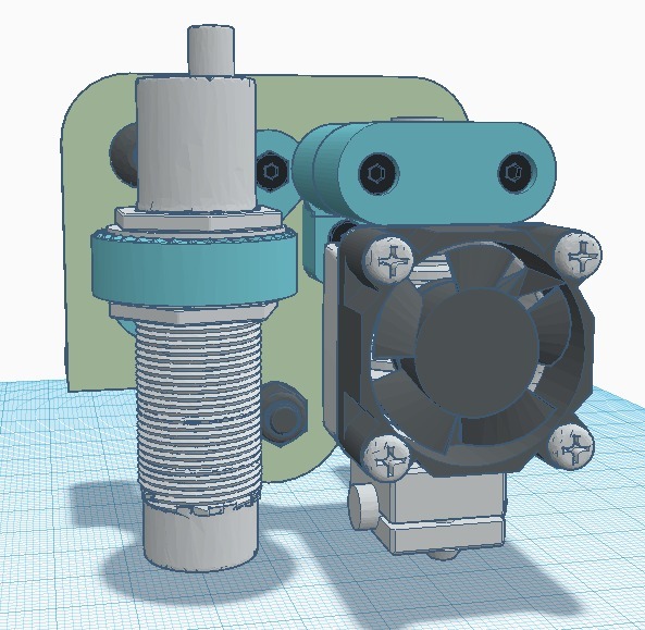 E3D Minimalist for V6 & Volcano on Creality CR10/S Ender 3/P | 3D ...