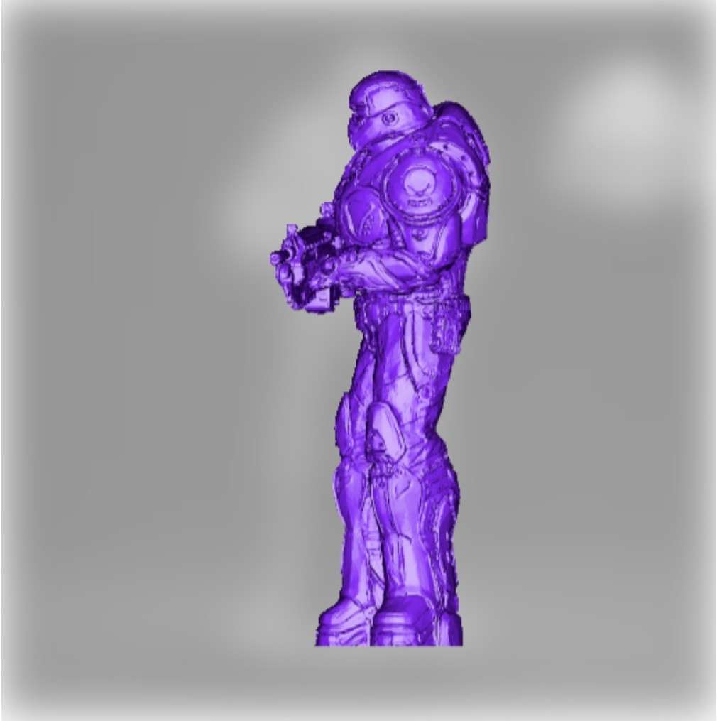 gears of war 3 onyx guard | 3D models download | Creality Cloud
