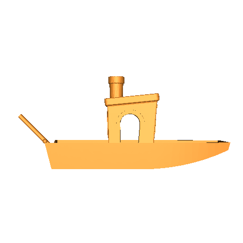 3D Printer Files | 3MF File | John Boat Benchy | Creality Cloud
