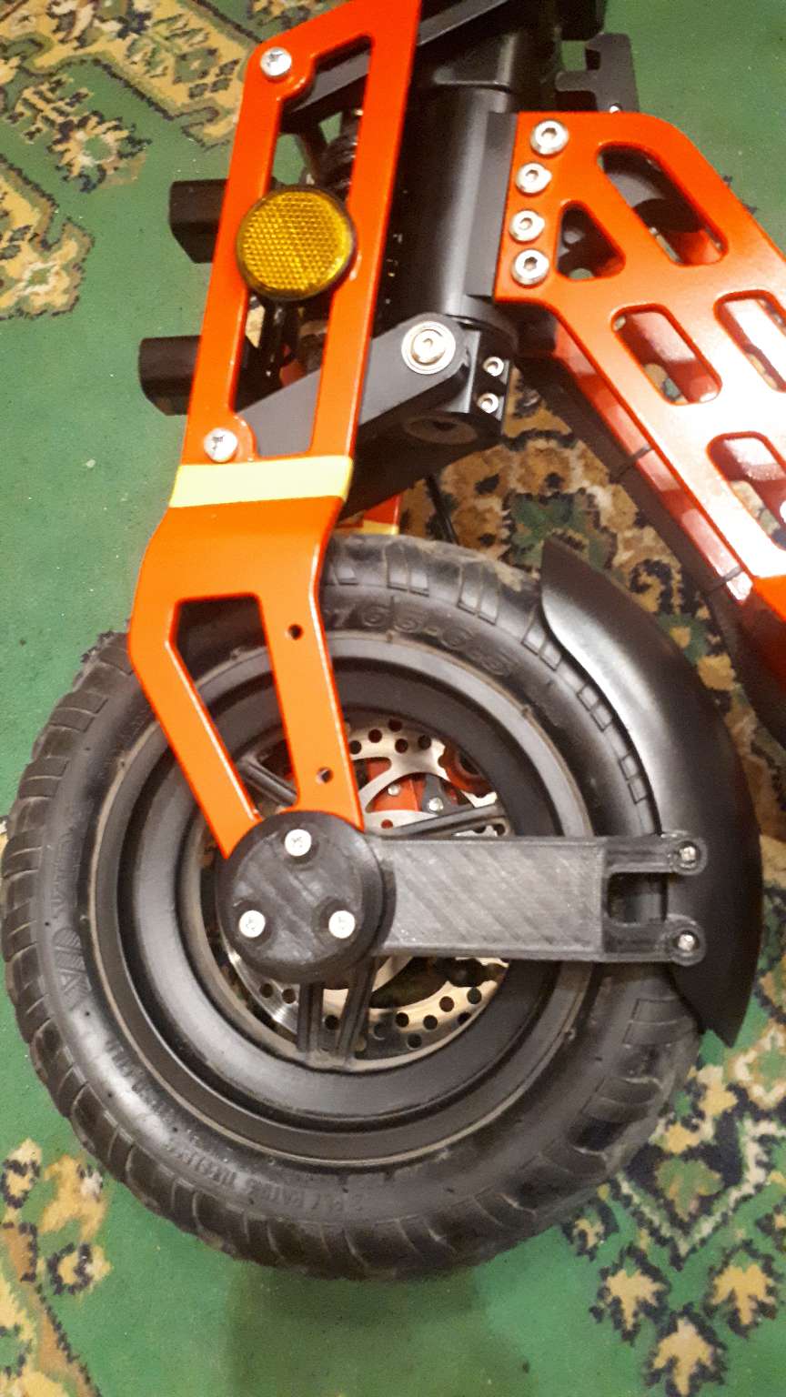 White Siberia Taiga V2 Mudguard holder | 3D models download | Creality Cloud