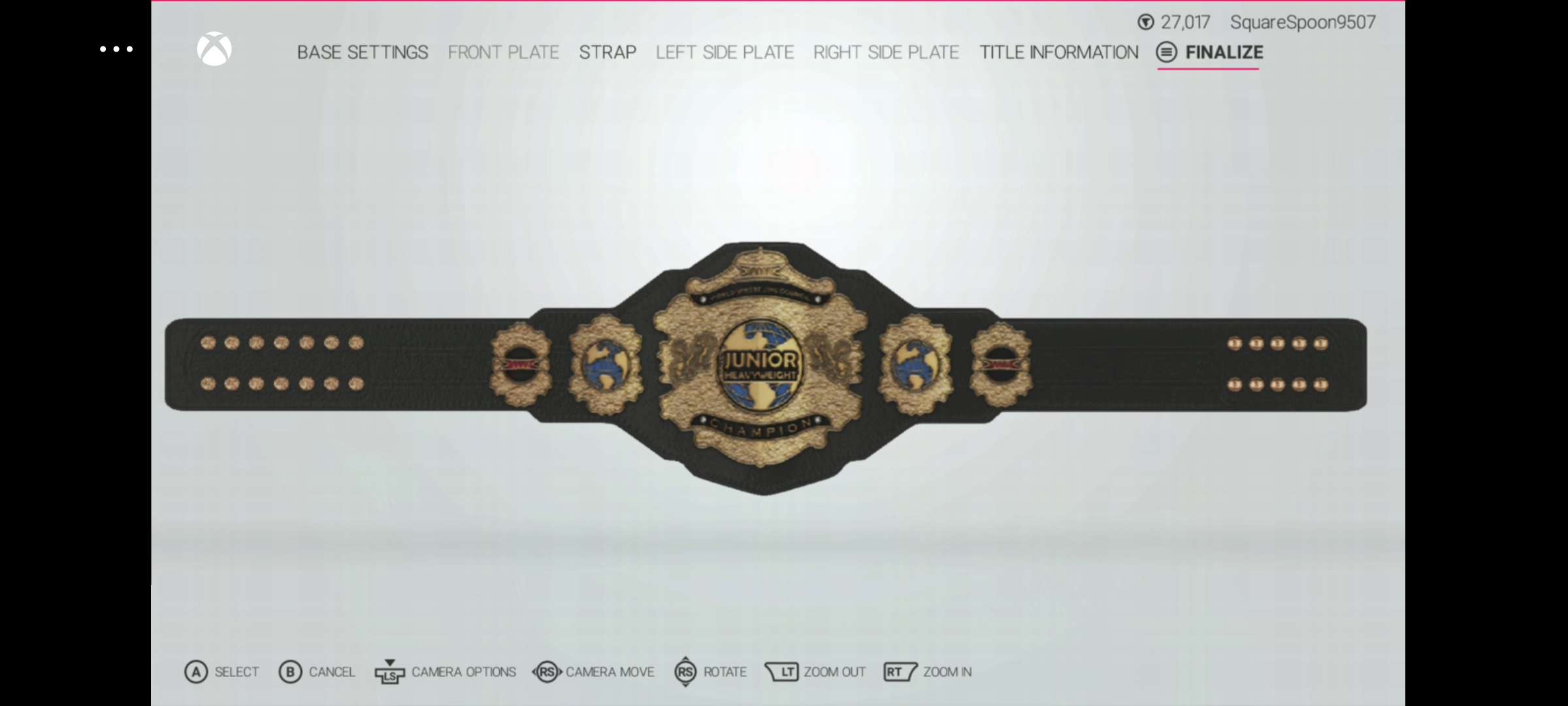 WWE belt | Creality Cloud
