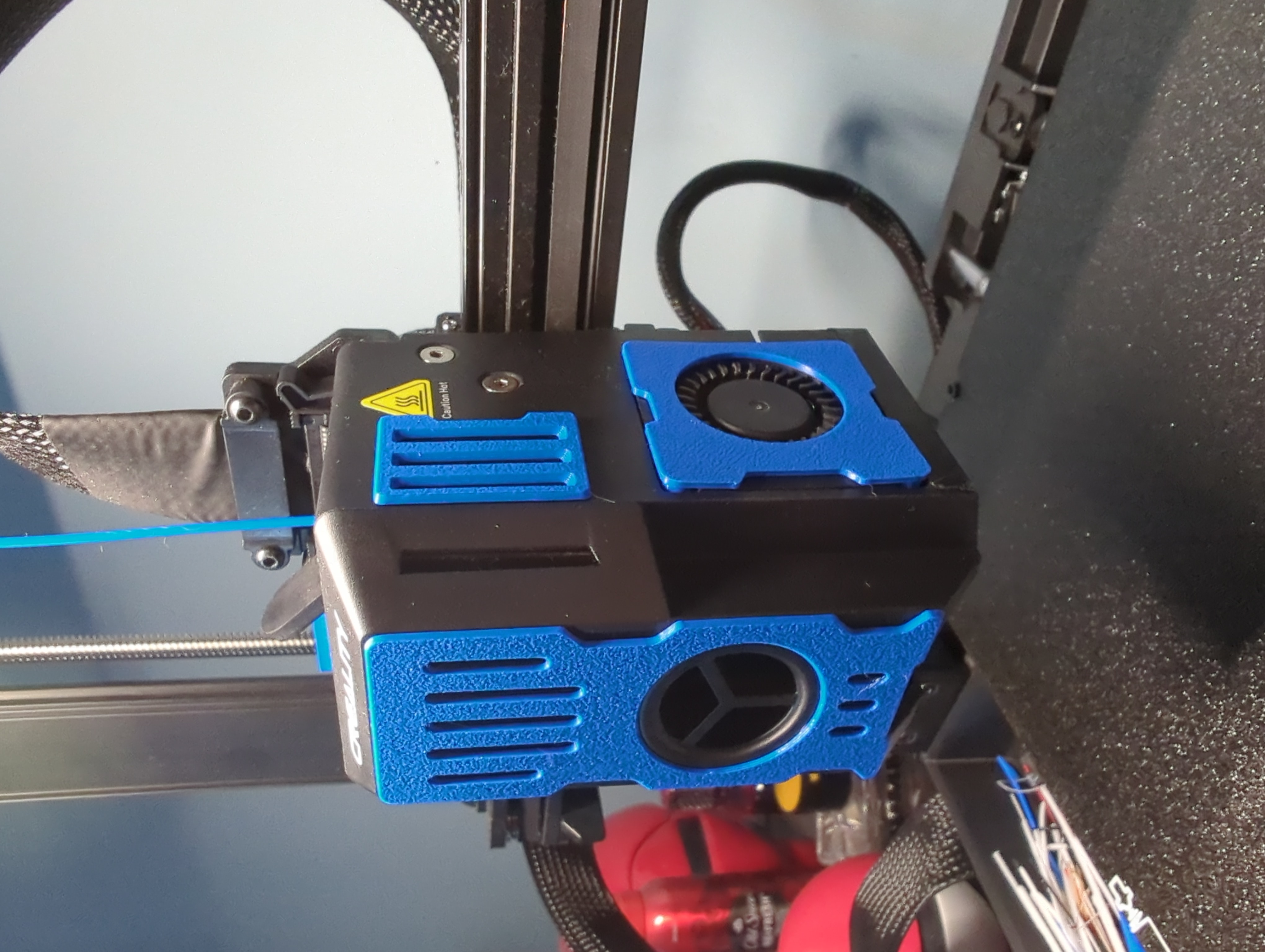 Free 3D Printer Parts STL Download - Ender 3 V3 KE Print Head Decorby BigDave332