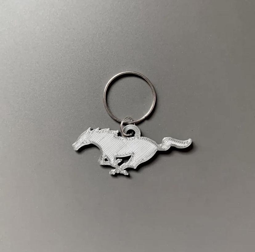 Mustang keychain | 3D模型下载 | 创想云