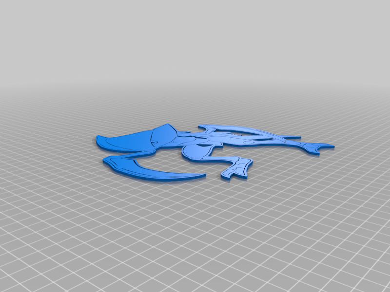 Free Digital Art STL Download - 141 Kabutops stencil + 2Dby SMT_M 🦊