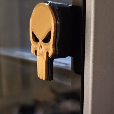 Punsher K1 Max Door Knob. First try at a dual color print. A simple ...