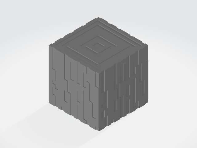 Minecraft Oak Log | Descărcare modele 3D | Creality Cloud