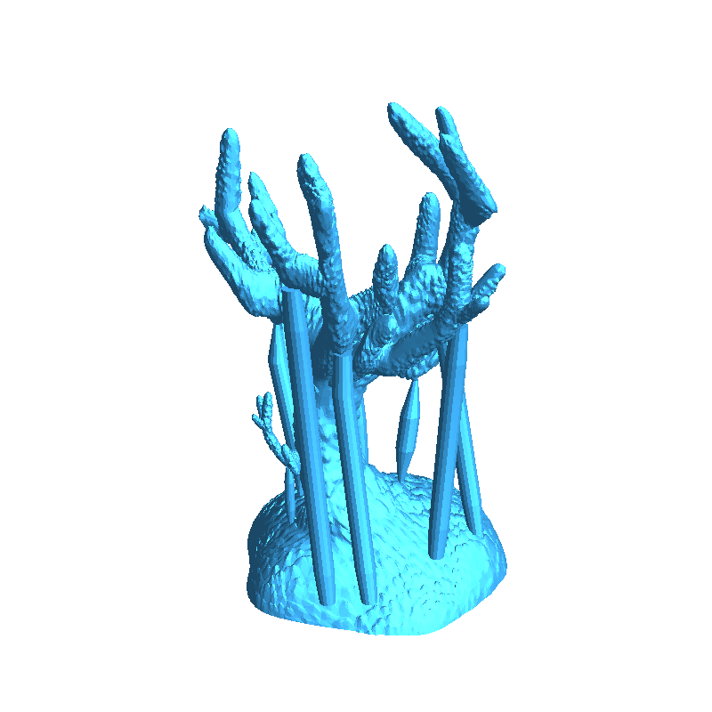 Home Decorations & Ornaments STL Download - Coral (short and tall)by M3DM