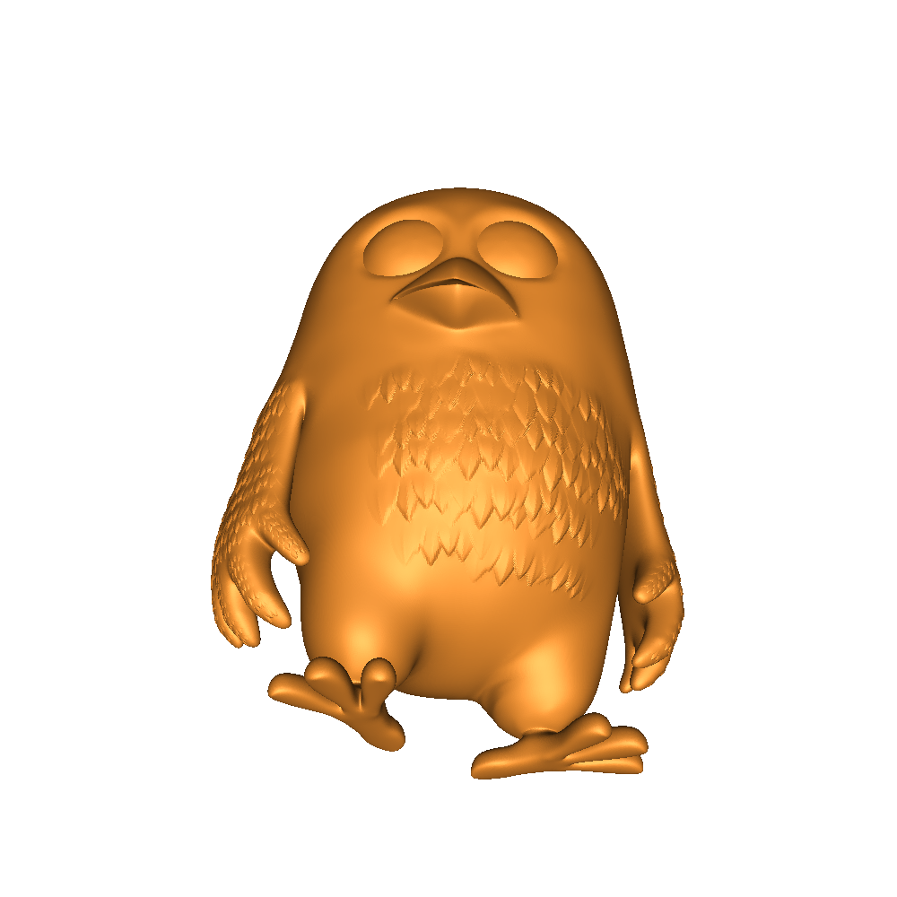 Free Characters & Creatures STL Download - angry birds redby Edlu3D