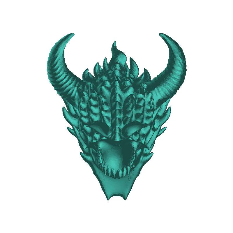 3D Printer Files | 3MF File | Flaming Demon Skull – Halloween Edition ...