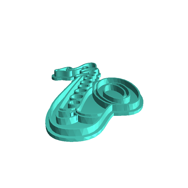 Home Decorations & Ornaments STL Download - Music cookie cutter set of ...