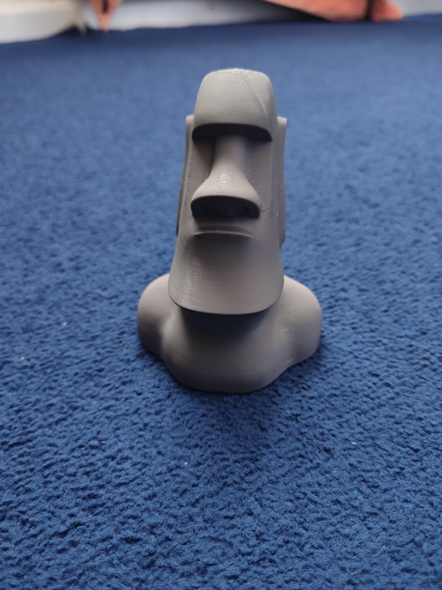 happy with how it turned out. I love moai. and this is nice part to my ...