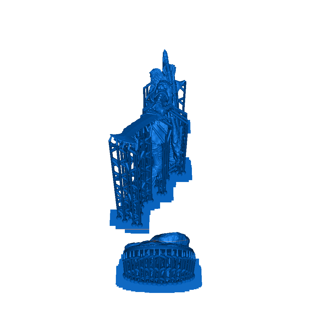 Free Characters & Creatures STL Download - orc chief by art _crazy69