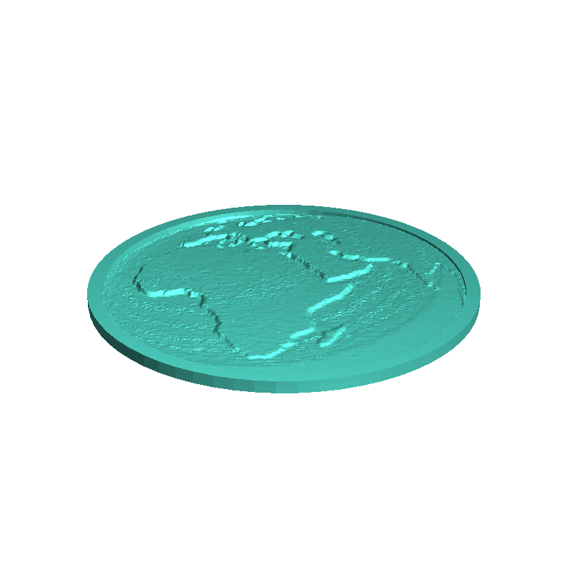 Free Badges & Coins STL Download - Earth gig at my houseby United Nations