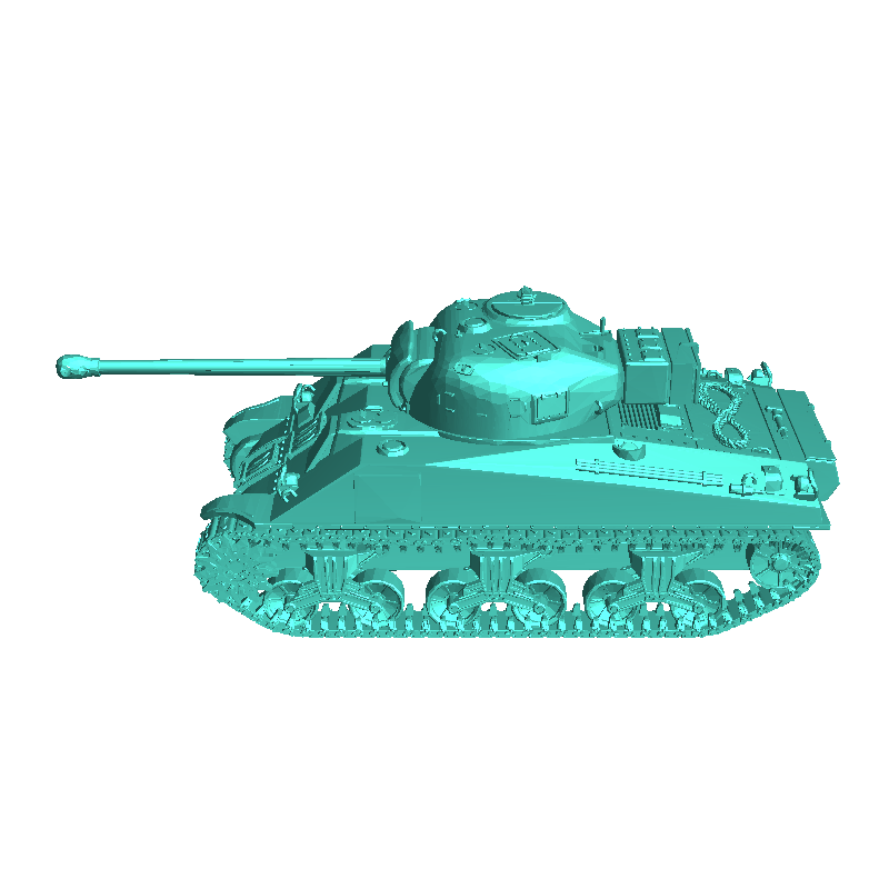 Other STL Download - Sherman Firefly VC with QF 17-pounder (US, WW2)by ...
