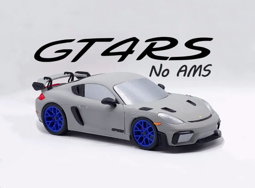 🚗 GT4RS – The Ultimate 3D Printing Project! 🏎️🔥 After countless hours ...