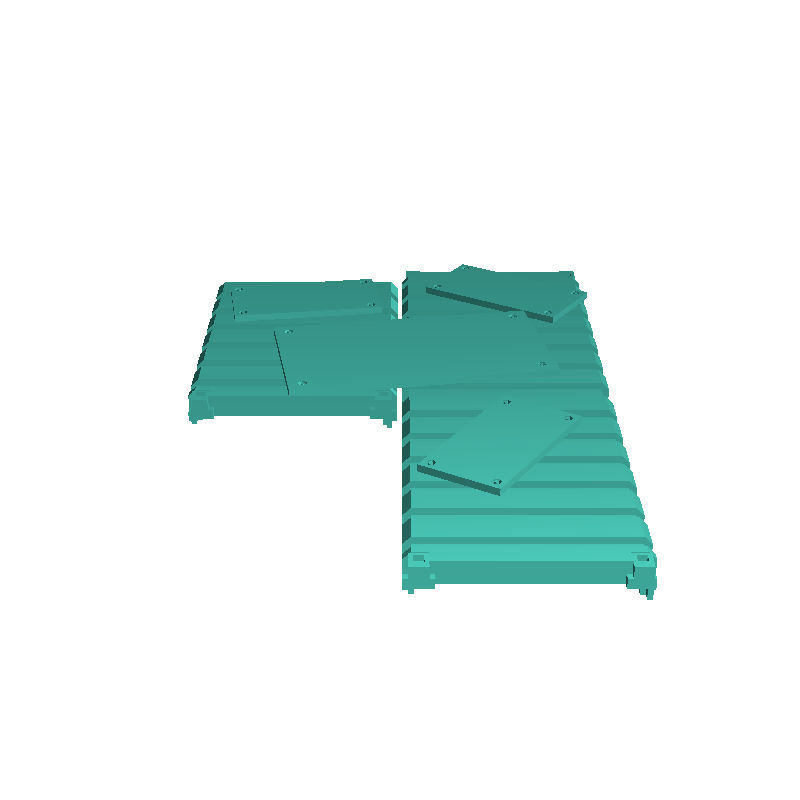 Props & Terrain STL Download - Concave container arrangement with ...