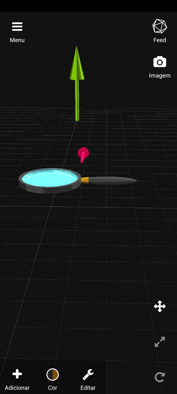 magnifying glass/ lupa | 3D models download | Creality Cloud