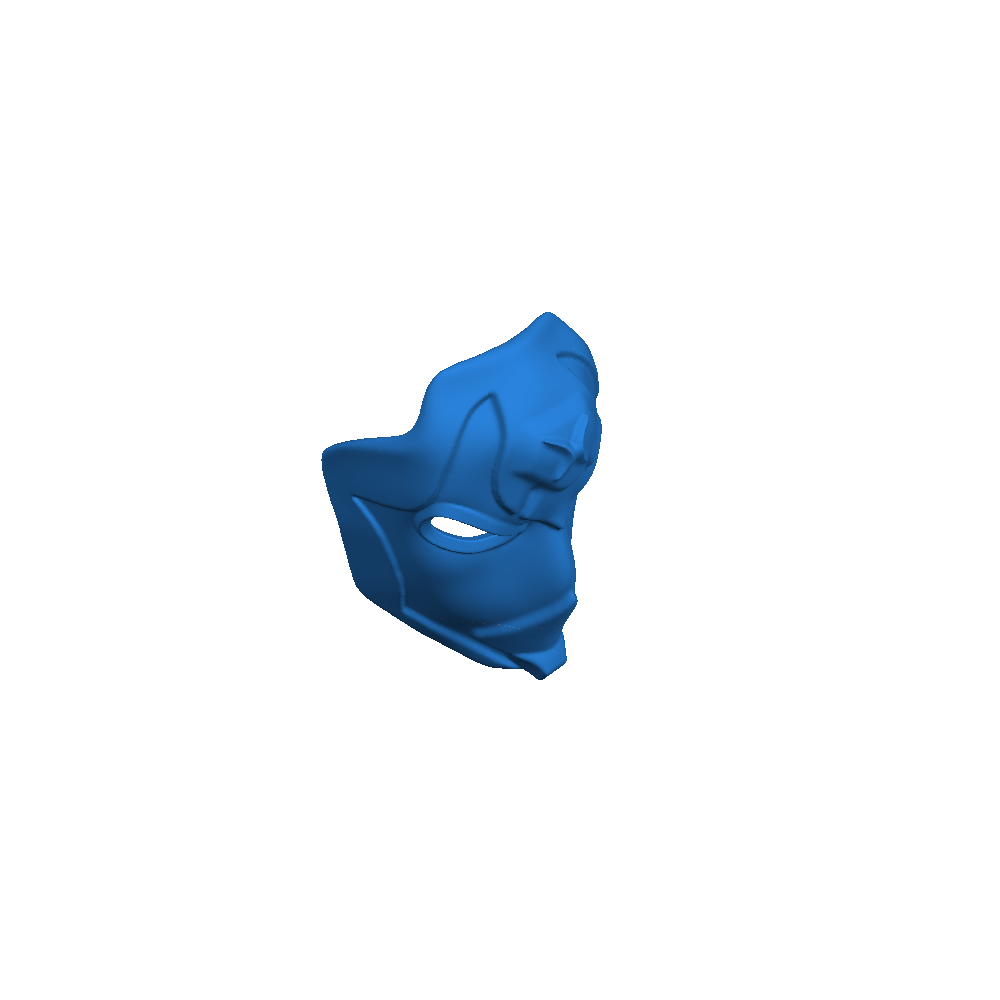 Cosplay STL Download - Dark Broly Mask (Dragon Ball)by Dwel_R_3D_Props