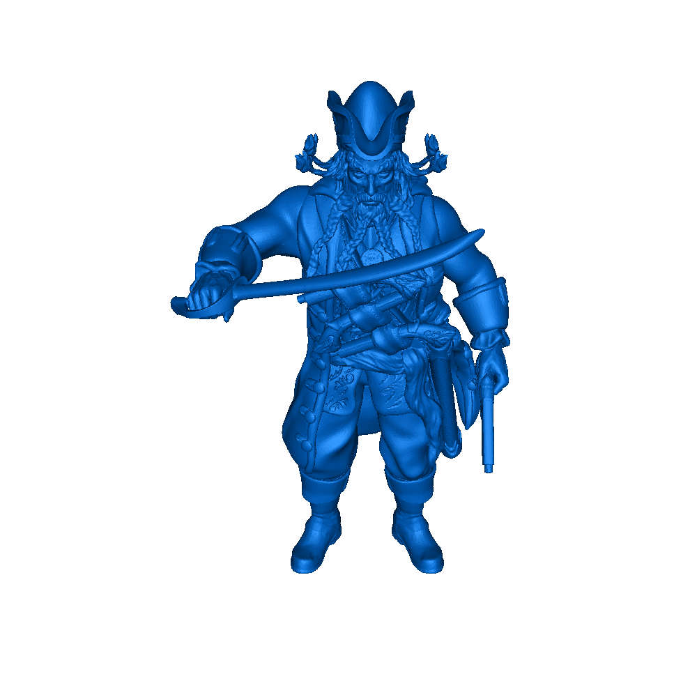 3D Printer Files | 3MF File | Pirate | Creality Cloud
