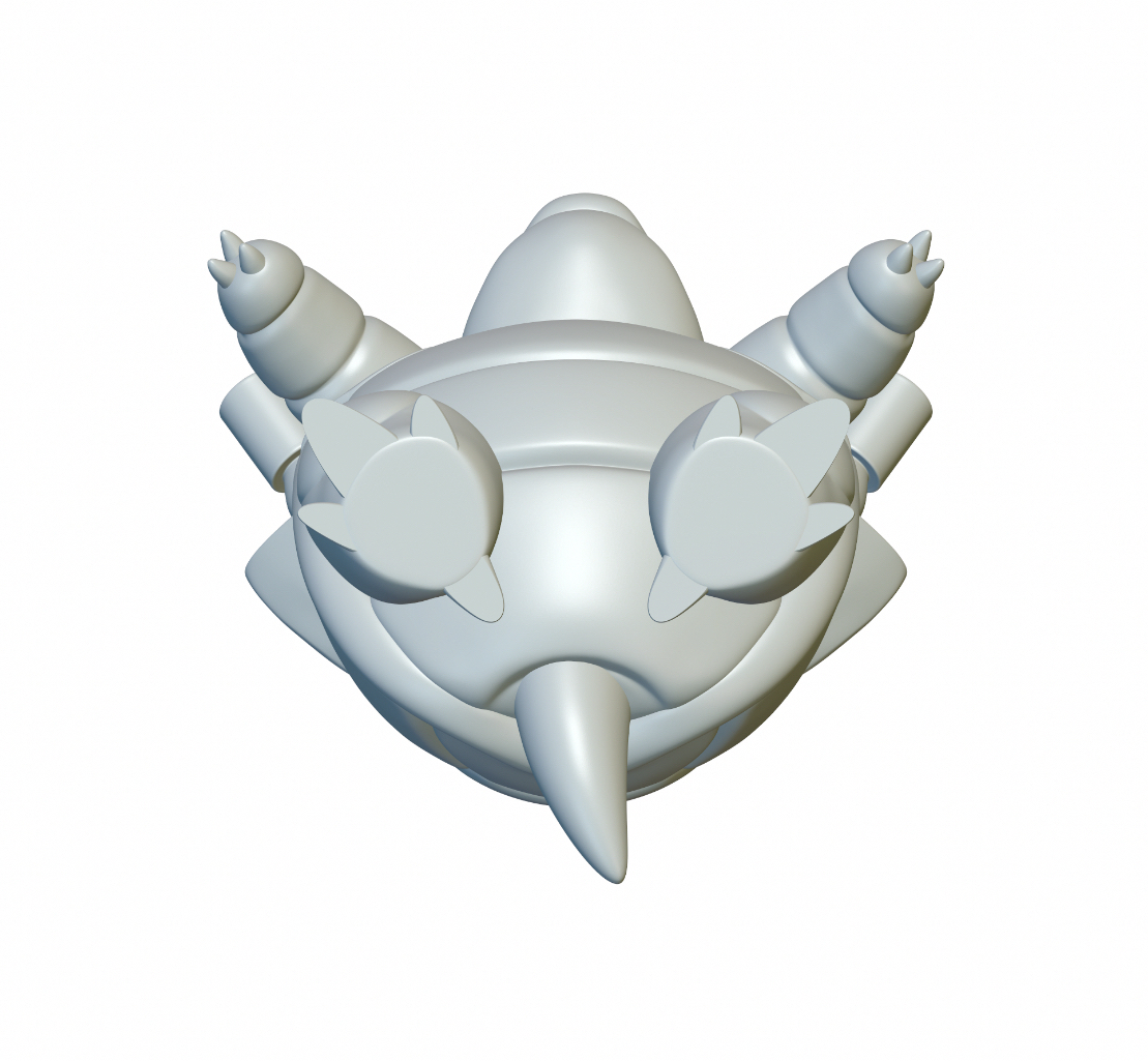 Pokemon Blastoise #9 - Ready for 3D Printing! | 3D models download ...