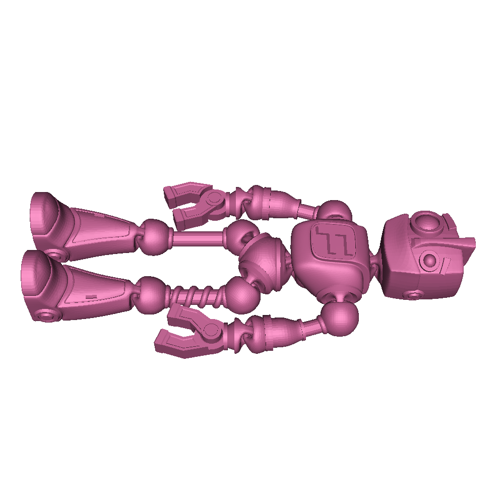 Robots & Mechs STL Download - robotby Fernando Roman