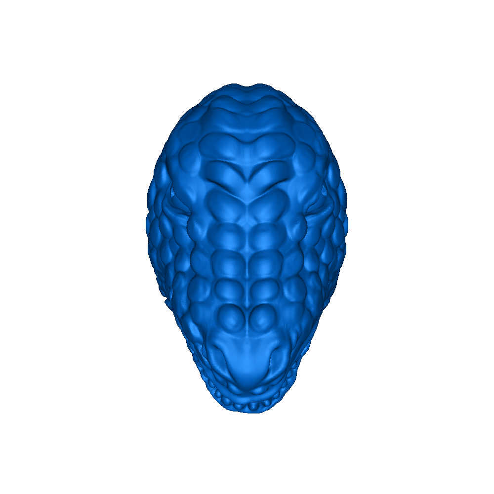 Free Characters & Creatures STL Download - snake head 1by user5188046528