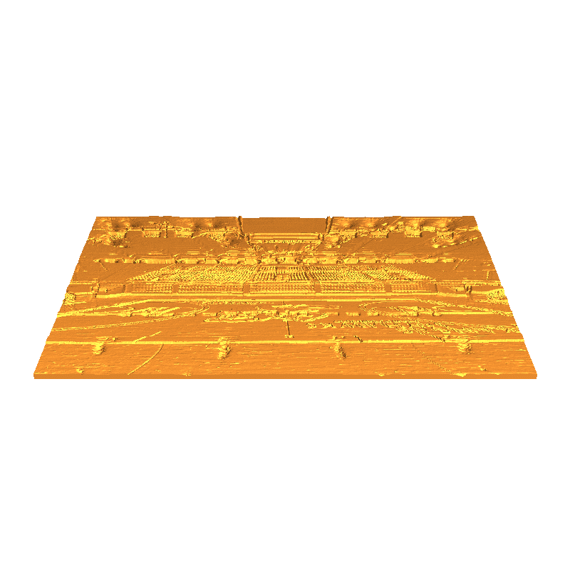 Free Digital Art STL Download - Allen Field House Lithoby Whiteboy133
