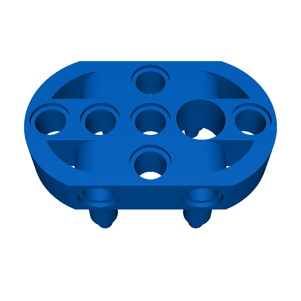 Free Other STL Download - LEGO servo mountby SludgeKing03