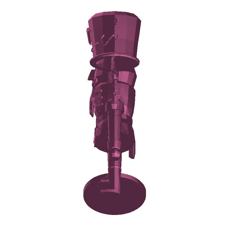 3D Printer Files | 3MF File | Nutcracker Low-poly | Creality Cloud