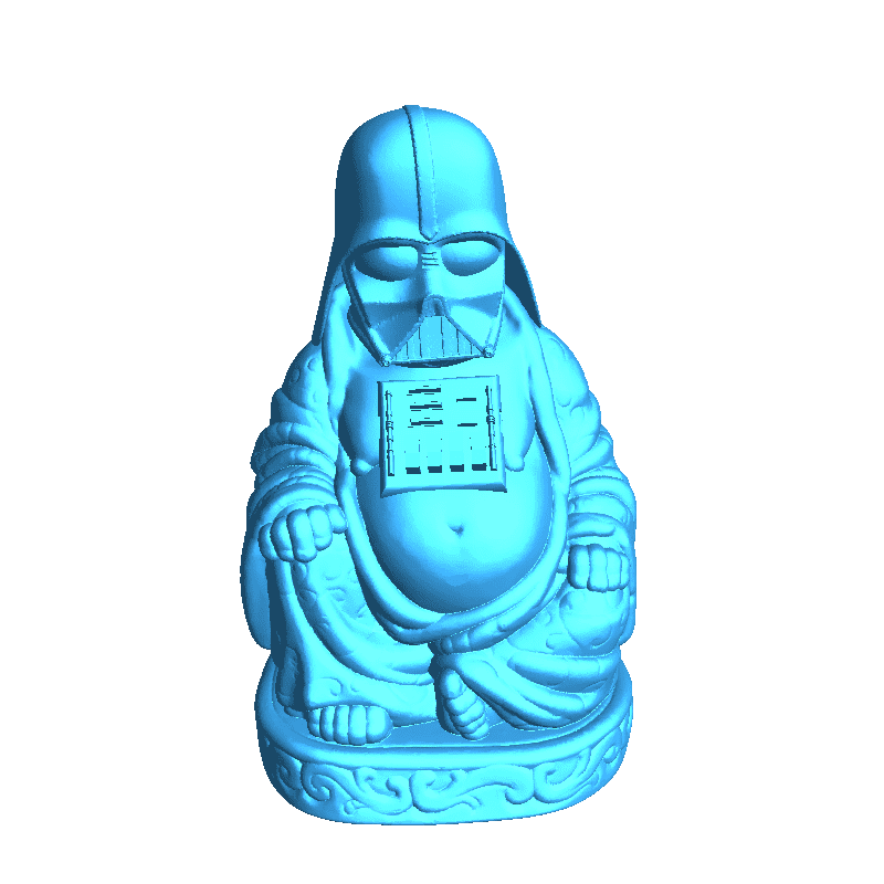 Free Sculptures & Artworks STL Download - Darth Buddhaby 0ranj