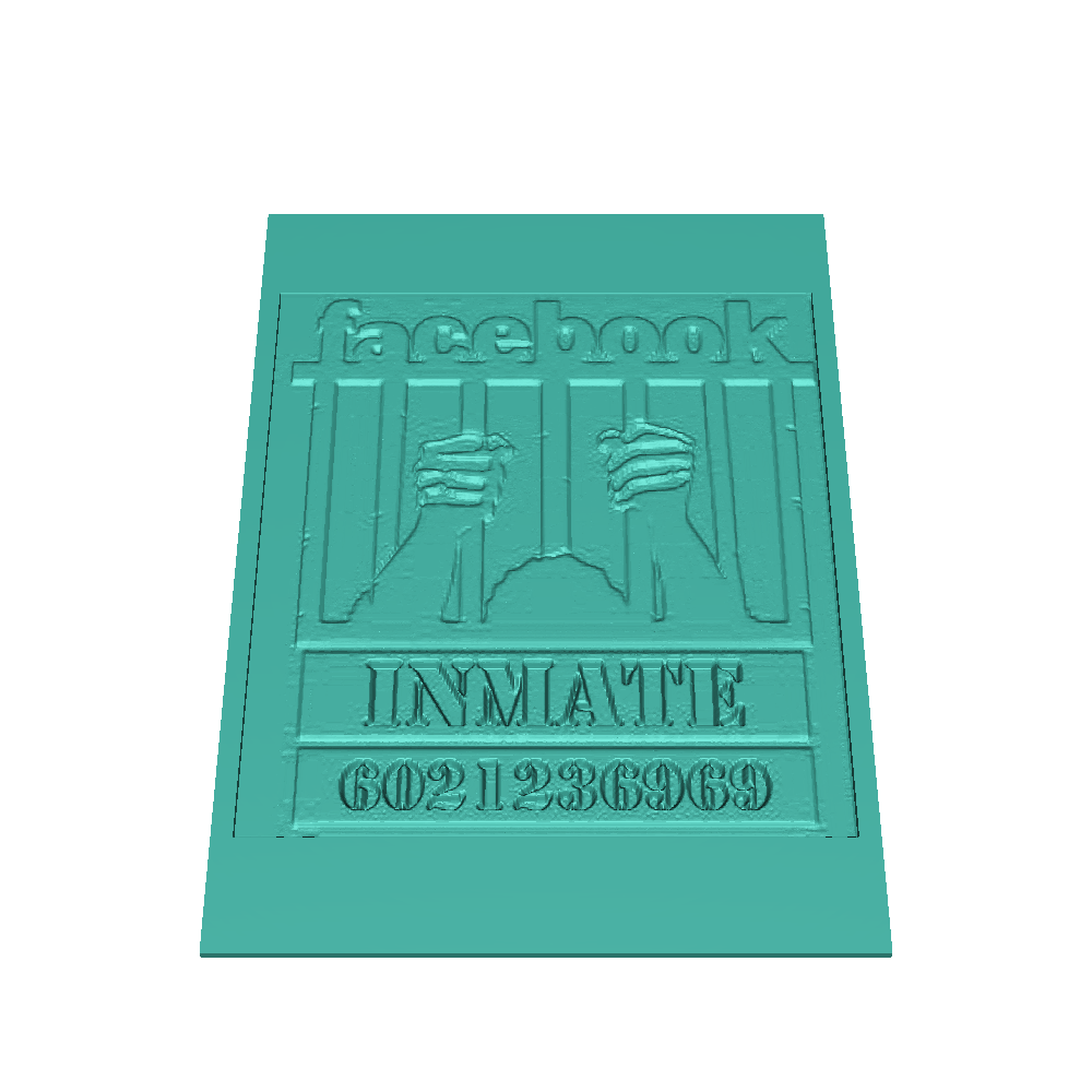 Free Digital Art STL Download - Facebook inmateby Baby Huey original