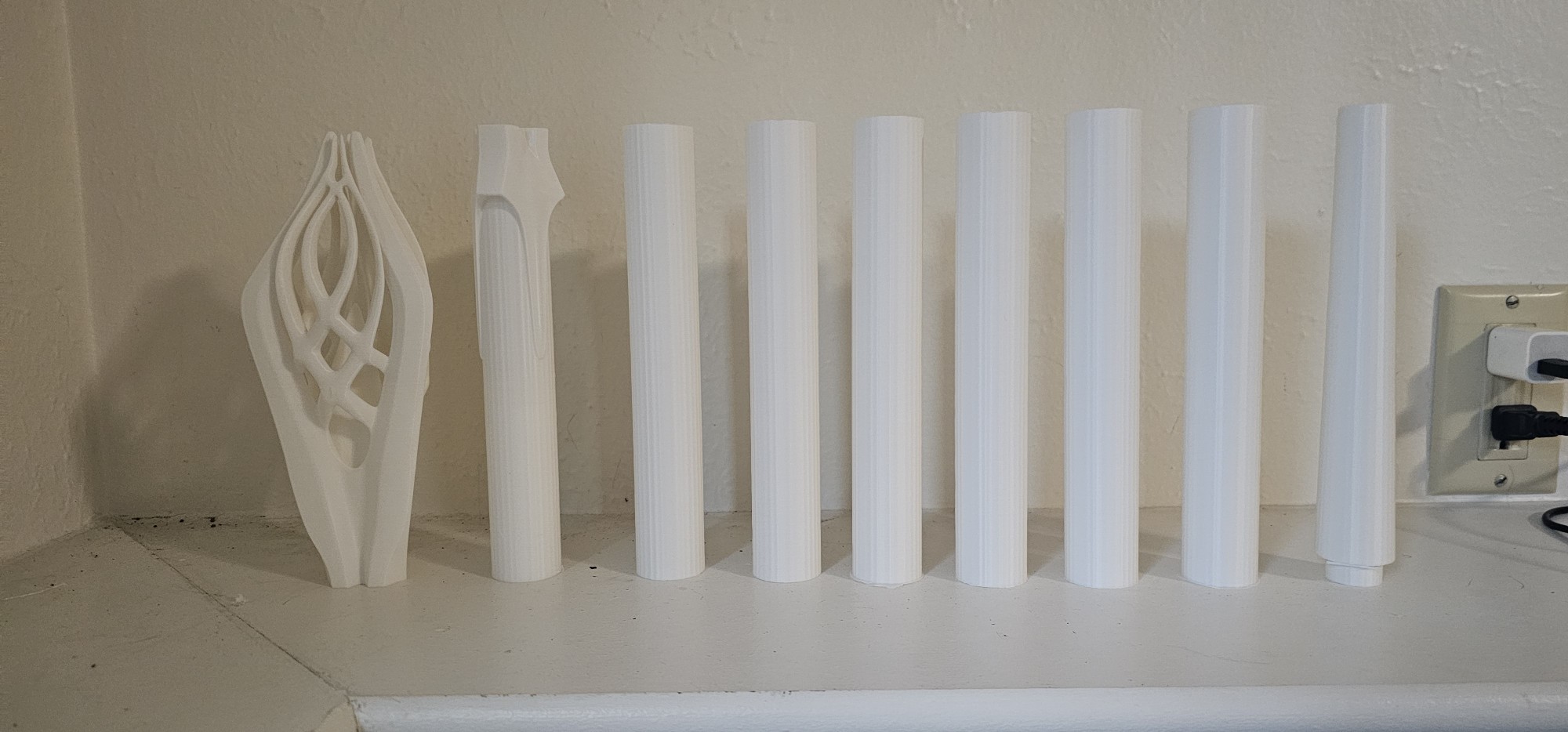 it printed great ! my only cons are, the tubes and hollow and frail ...