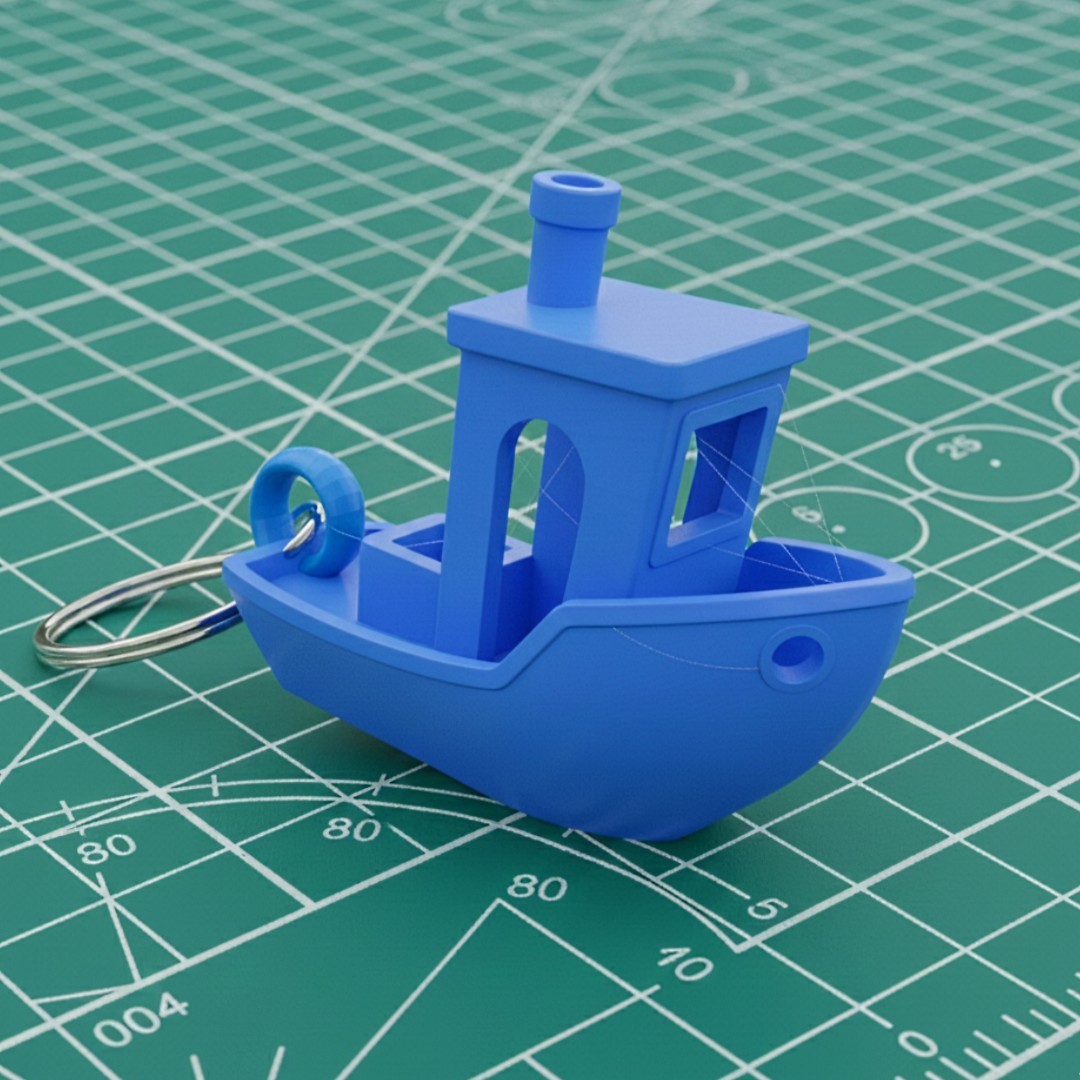 3D Printer Files | 3MF File | BENCHY - BOAT - KEYCHAIN and TEST MODEL ...