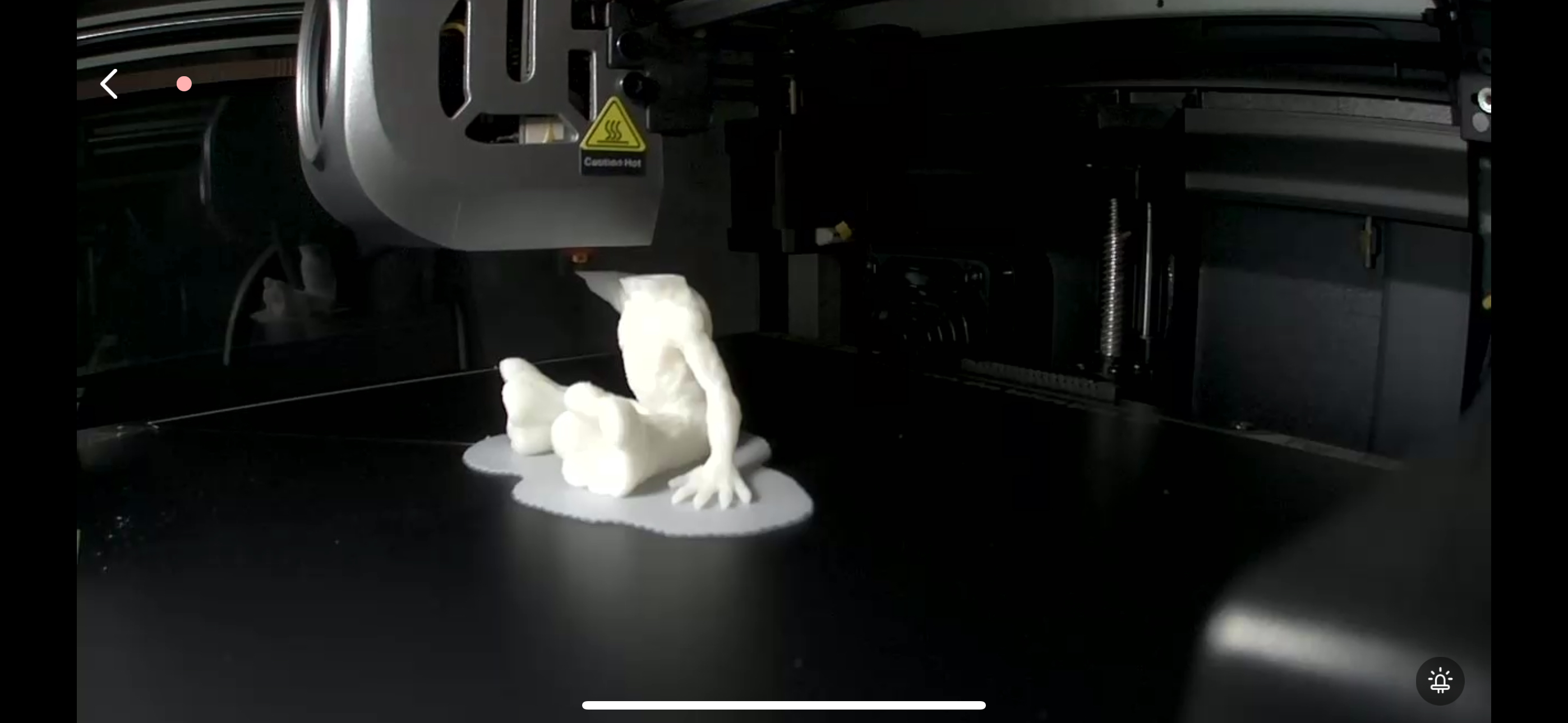 CREALITY Hyper PLA White filament. Cool and smooth model. | Creality Cloud