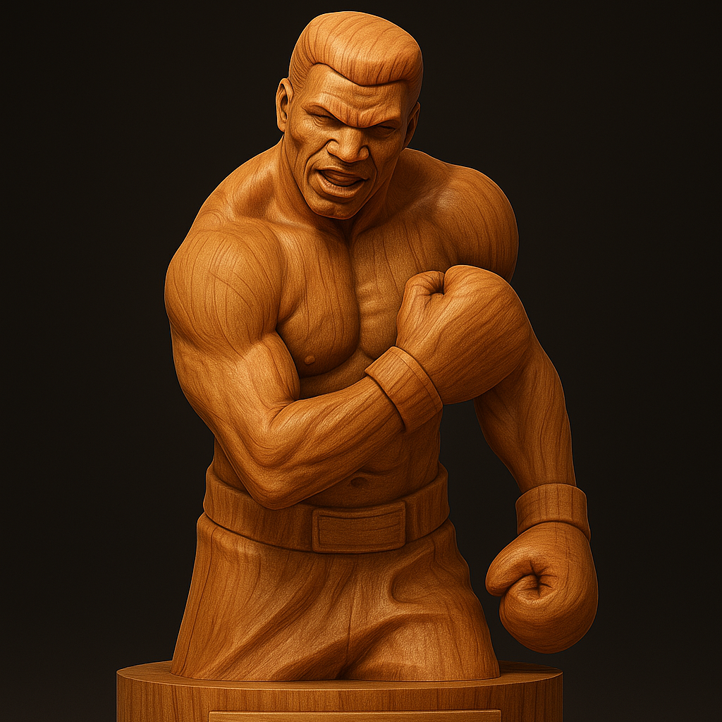 Sculptures & Artworks STL Descarga - Boxer like Muhammad Ali chek the ...