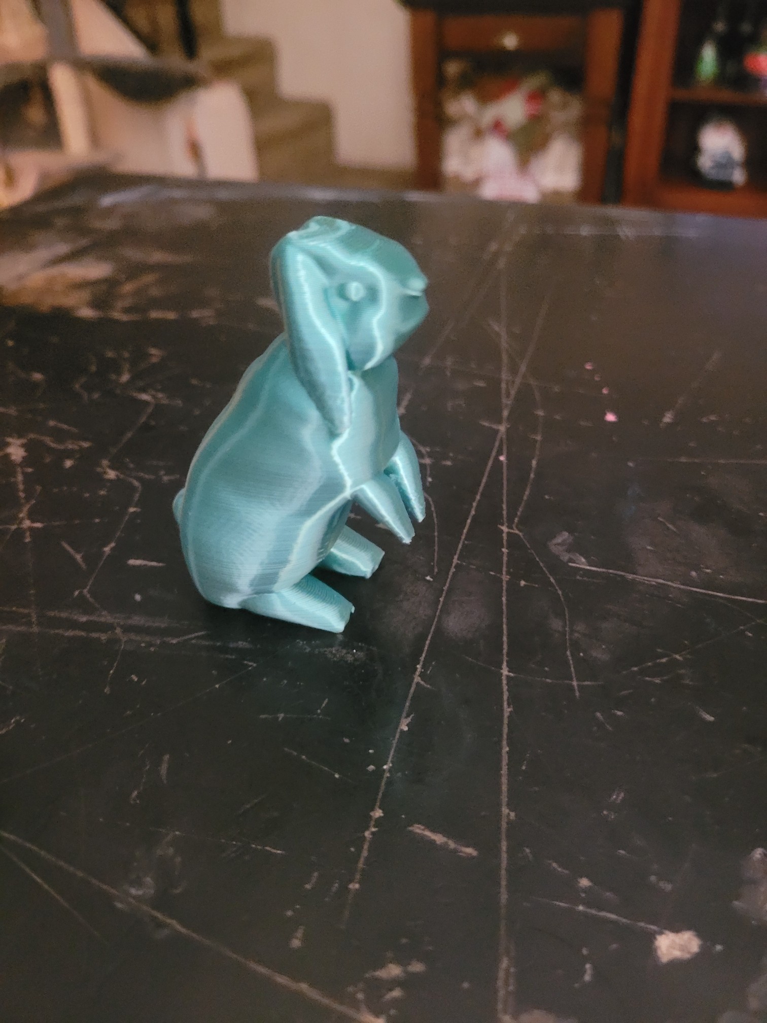 this print looks alot like or bunny that we lost recently ...very cool | Creality Cloud