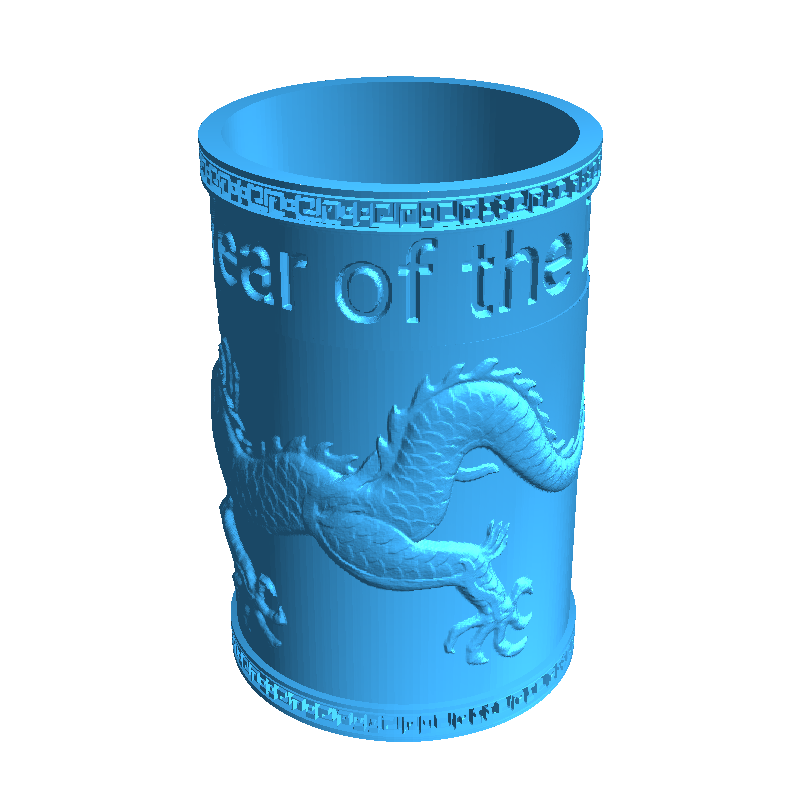 This is a “2024 Year of the Dragon" tool container. I made it to hold ...