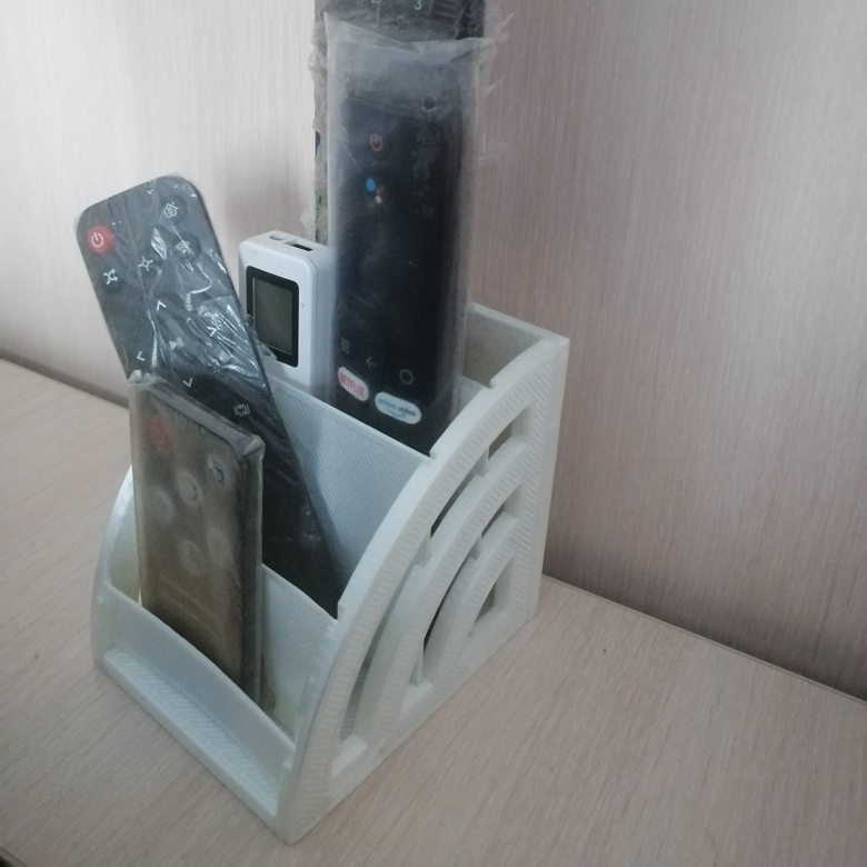 Tools & Spare Parts STL Download - Stand for remote controls. 3d print ...