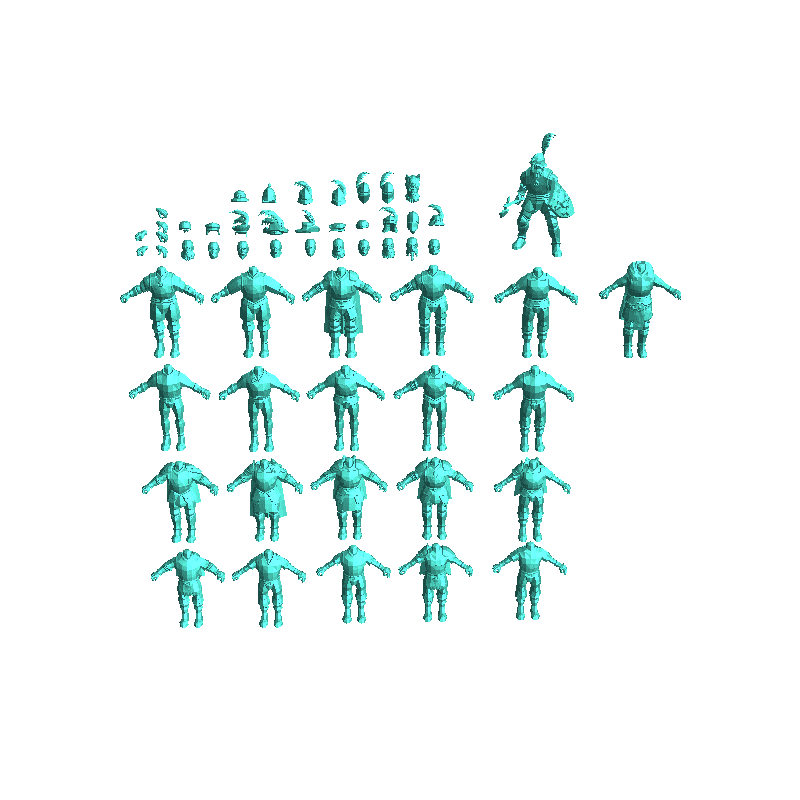 freeguild mercenaries - aos - tm | 3D models download | Creality Cloud