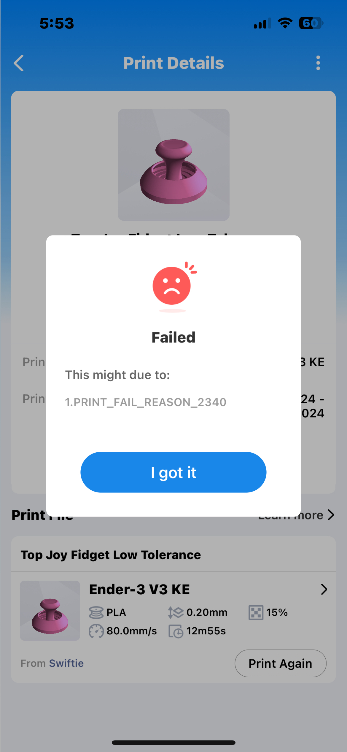 how can I fix this can somebody please tell me | Creality Cloud