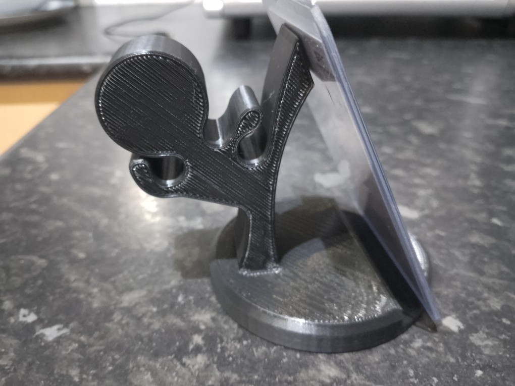 was a phone stand, adjusted for a card stand (ufc cards) | Creality Cloud