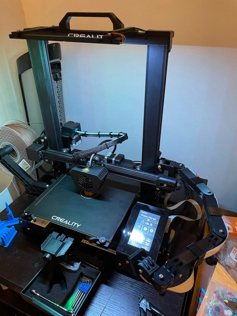 CR6-SE PiCamera support and RGB Led | 3D models download | Creality Cloud